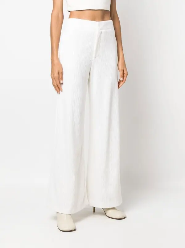 NELLS NELSON Wide-leg Knit Trousers