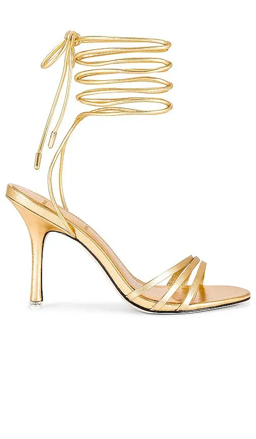 BLACK SUEDE STUDIO Leandra Heeled Sandal