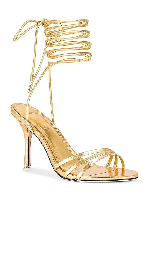 BLACK SUEDE STUDIO Leandra Heeled Sandal