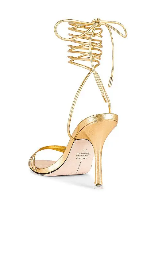 BLACK SUEDE STUDIO Leandra Heeled Sandal
