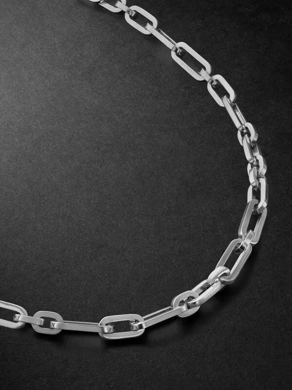 MAOR M.cohen Trio Link Sterling Necklace - Silver