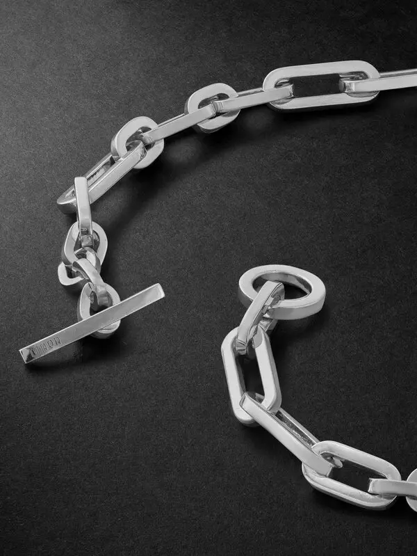 MAOR M.cohen Trio Link Sterling Necklace