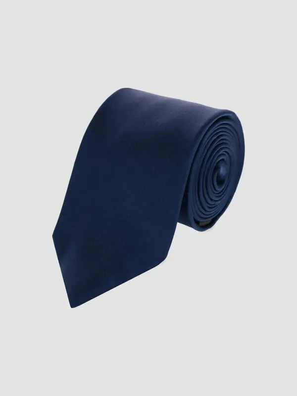 Trafalgar Silk Neck Tie - Navy