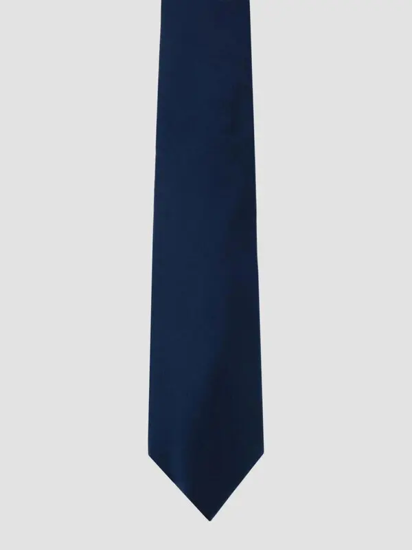 Trafalgar Silk Neck Tie - Navy