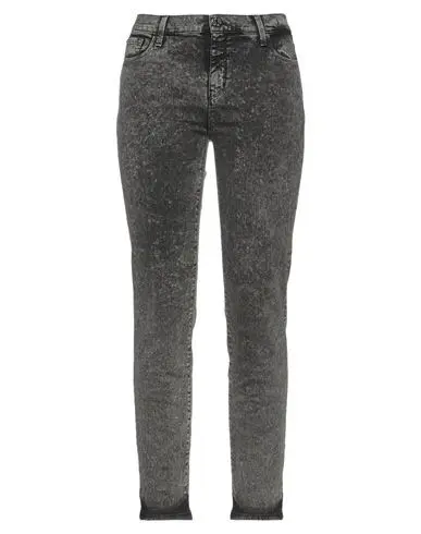 TWINSET Tapered Jeans With Brand Logo - Black