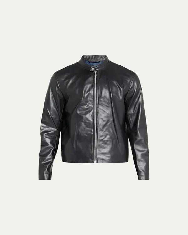 Rag & Bone Archive Cafe Racer Leather Jacket