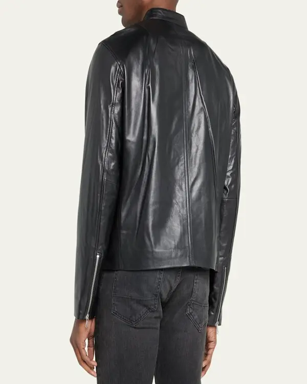 Rag & Bone Archive Cafe Racer Leather Jacket