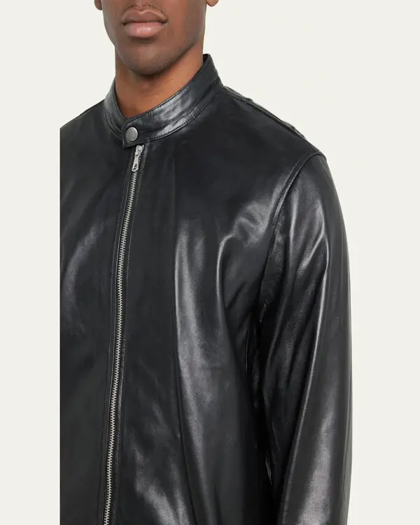 Rag & Bone Archive Cafe Racer Leather Jacket