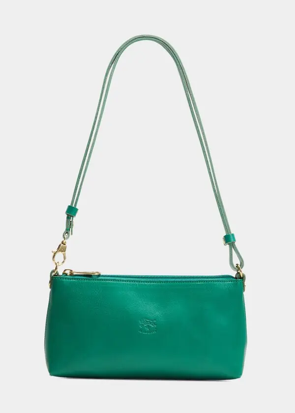 Il Bisonte Lucia Vachetta Leather Shoulder Bag