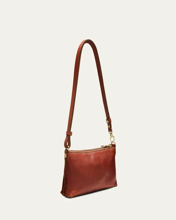 Il Bisonte Lucia Vachetta Leather Shoulder Bag