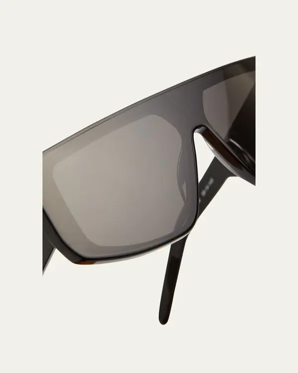 Rick Owens Performa Flat-top Shield Sunglasses