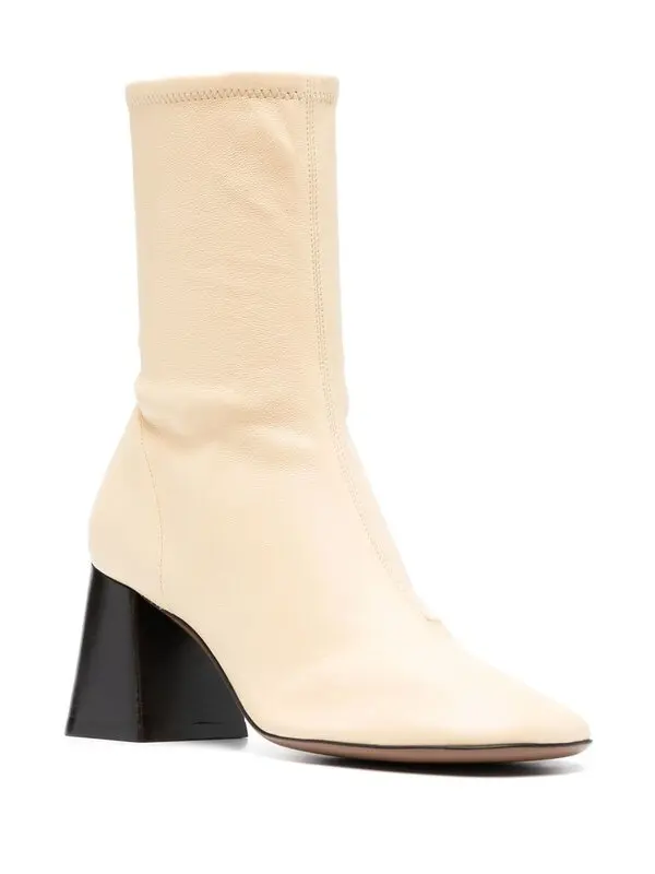 NEOUS Sock-style Leather Boots
