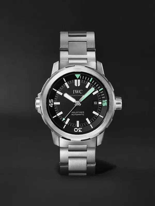 IWC SCHAFFHAUSEN Aquatimer Automatic 42mm Watch - Black