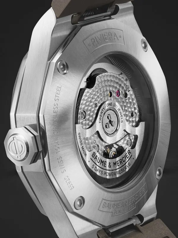 Baume & Mercier Riviera Baumatic Automatic Moon-phase 43mm Watch