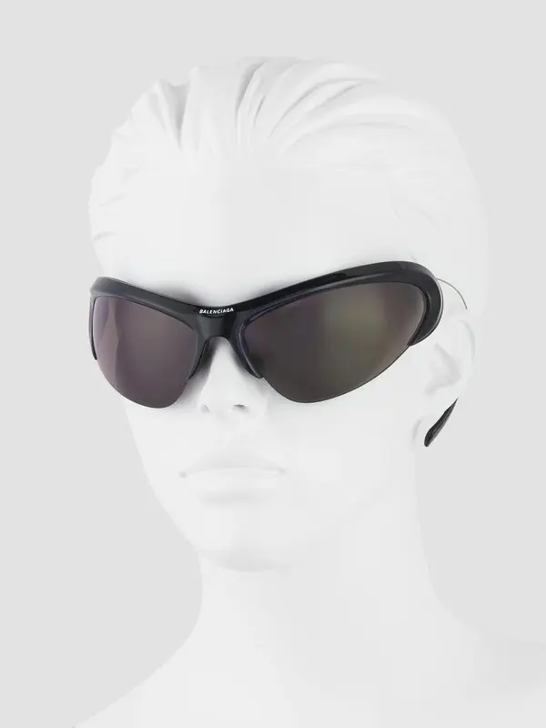 Balenciaga Wire 91mm Shield Sunglasses