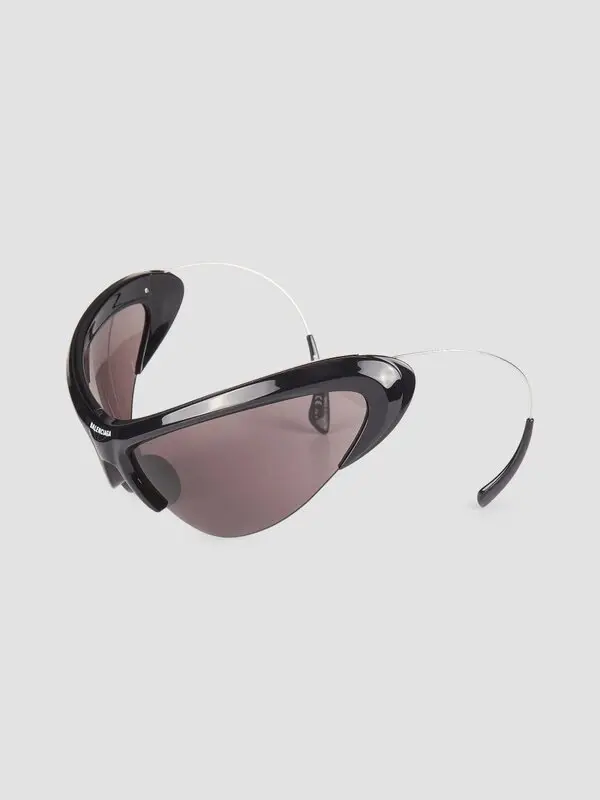 Balenciaga Wire 91mm Shield Sunglasses