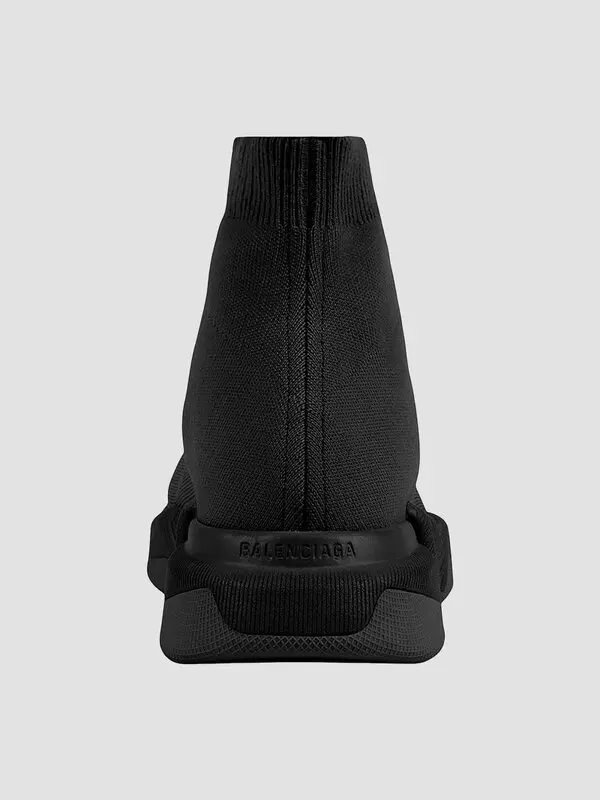 Balenciaga Speed 2.0 Monocolor Recycled Knit Sneakers - Black