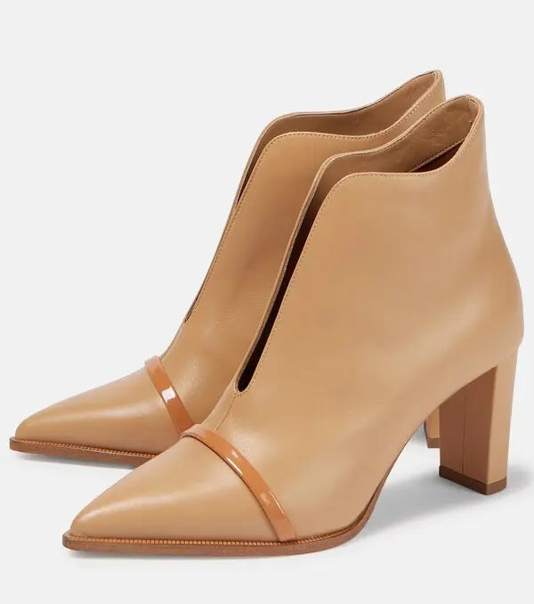 MALONE SOULIERS Clara Leather Ankle Boots