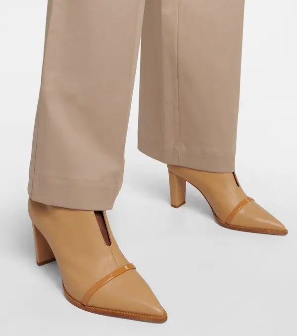 MALONE SOULIERS Clara Leather Ankle Boots
