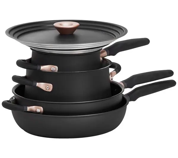 MEYER Accent Series 6pc Cookware Essentials Se T - One-color