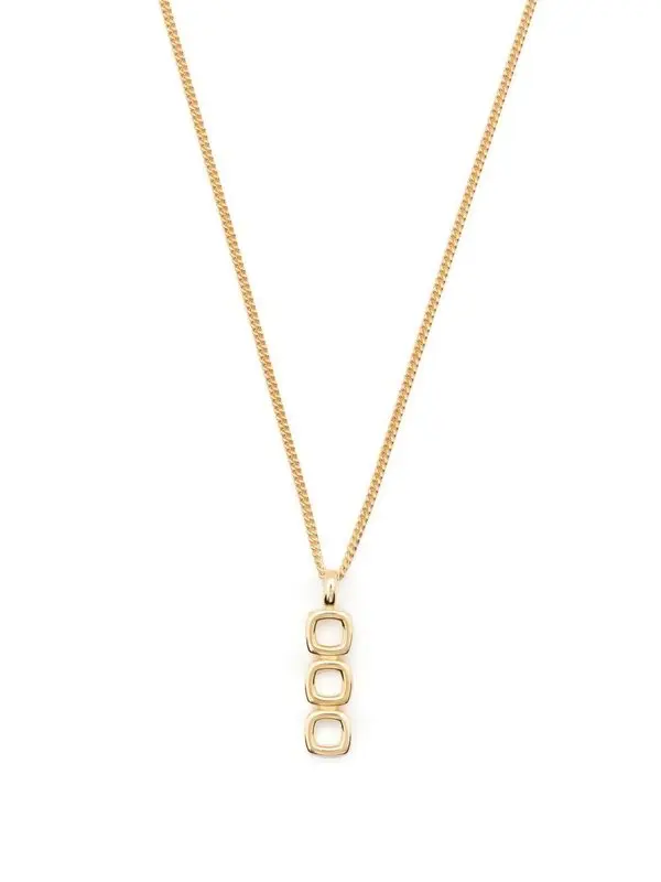 Tom Wood Sterling Silver Pendant Necklace