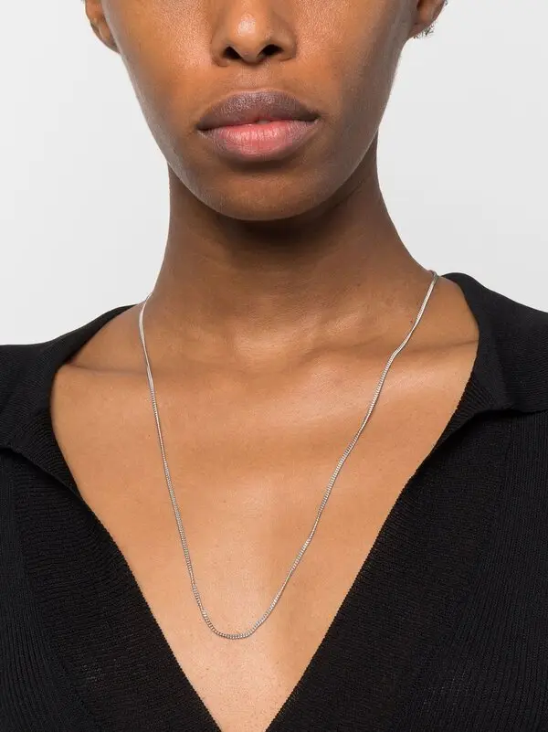 Tom Wood Curb Chain Slim Necklace