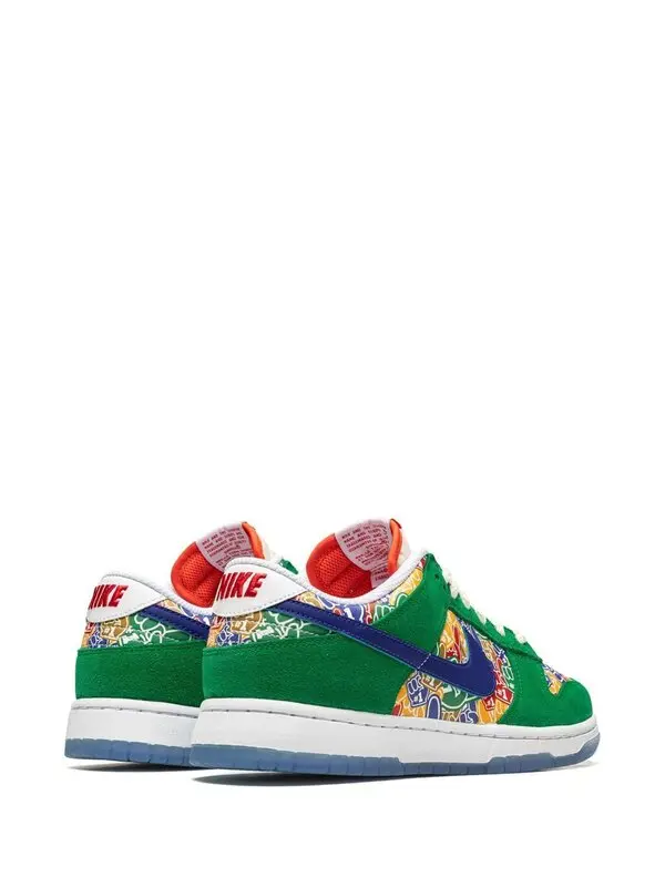 Nike Dunk Low Foam Finger Sneakers - Green