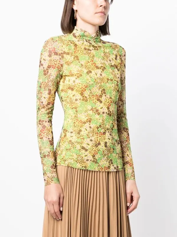 Ted Baker London Lennix Floral-print Top