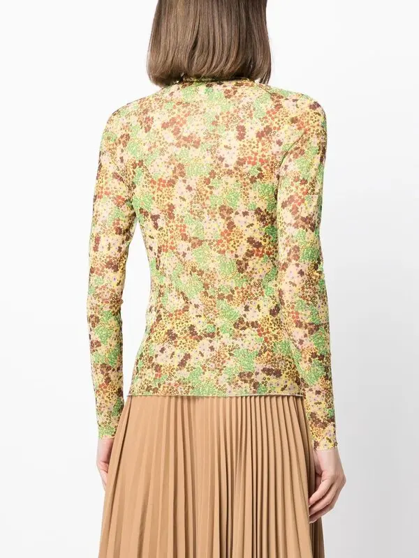 Ted Baker London Lennix Floral-print Top