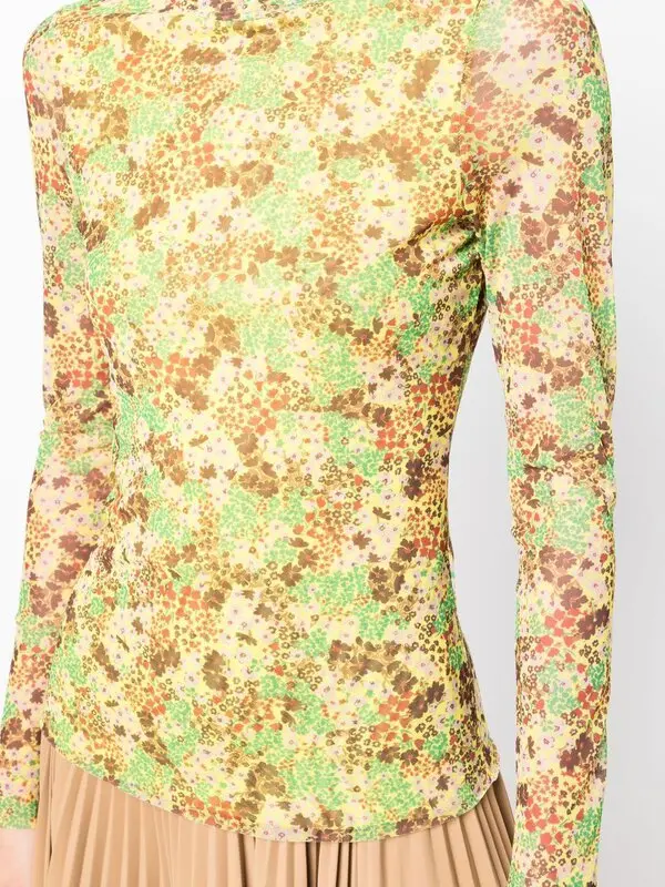 Ted Baker London Lennix Floral-print Top