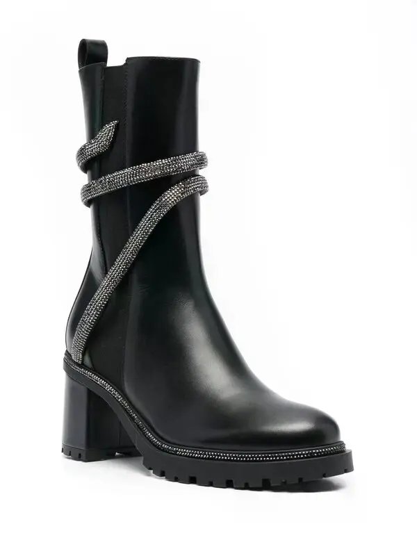 Rene Caovilla Cleo Embellished Chelsea Boots