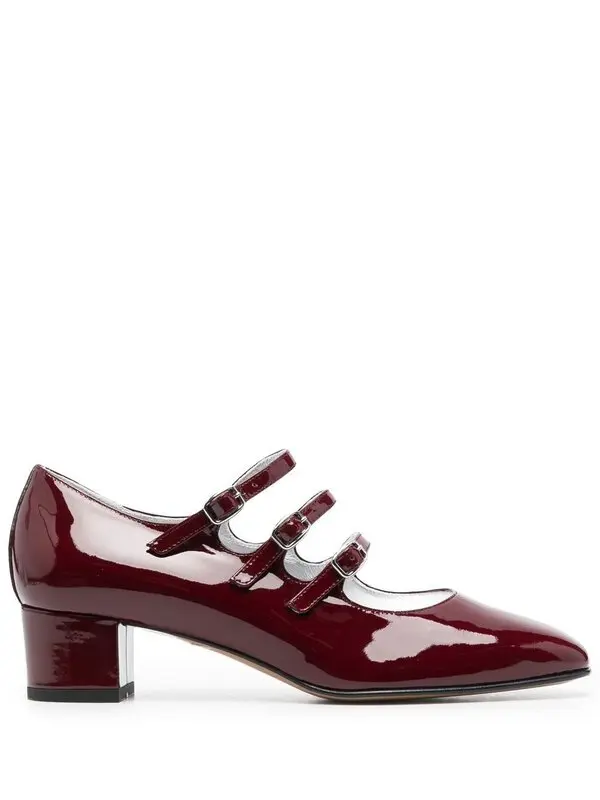 CAREL Kina Mary Janes Pumps - Red