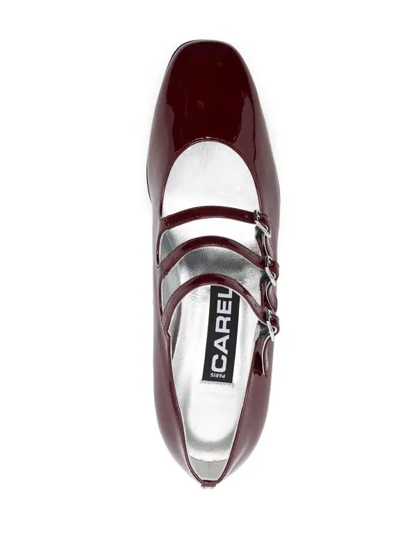 CAREL Kina Mary Janes Pumps - Red