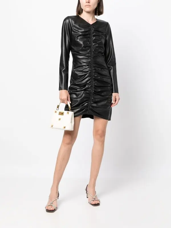 Veronica Beard Bernadette Draped Mini Dress