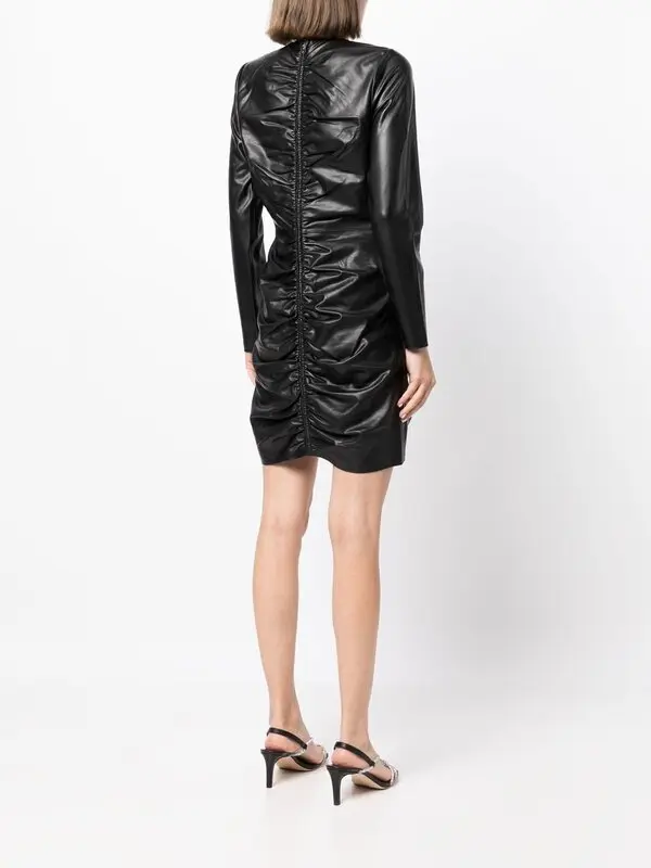 Veronica Beard Bernadette Draped Mini Dress