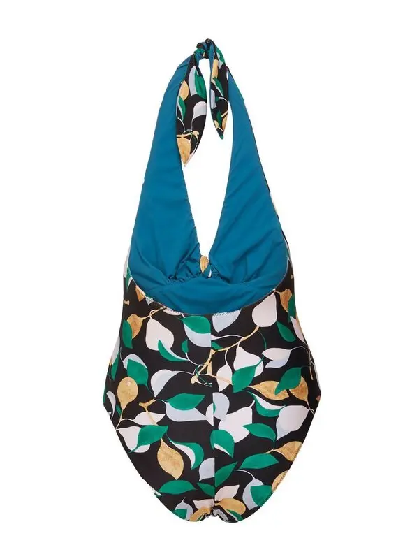 La DoubleJ Reversible Halterneck Swimsuit