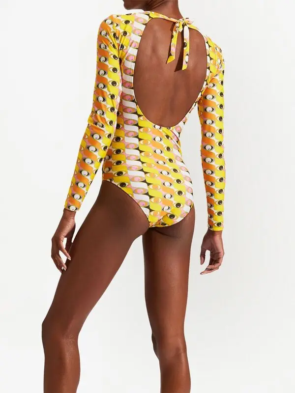 La DoubleJ Surf Long-sleeved Swimsuit - Yellow