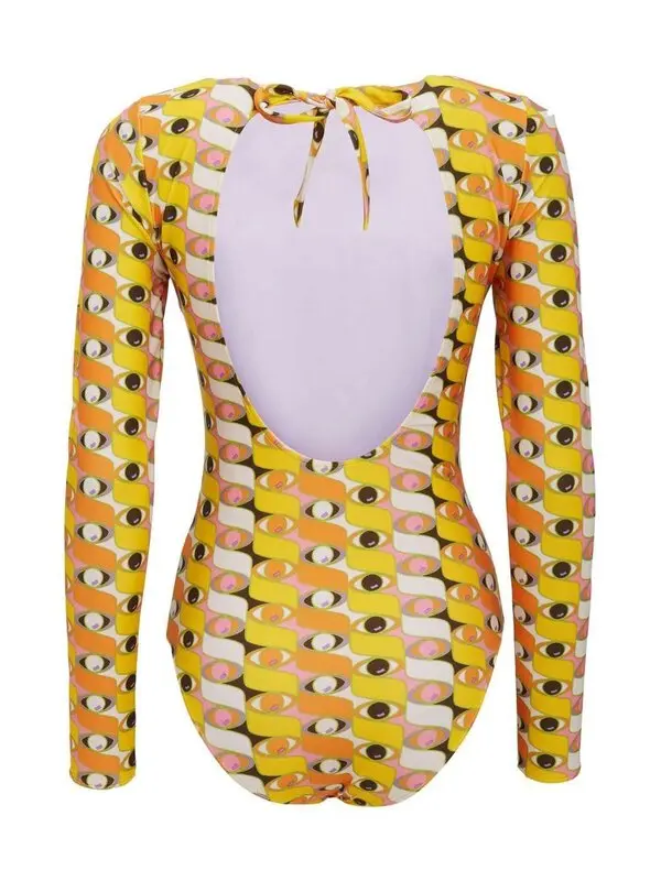 La DoubleJ Surf Long-sleeved Swimsuit - Yellow