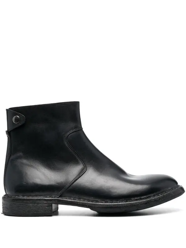 Moma Leather Ankle Boots