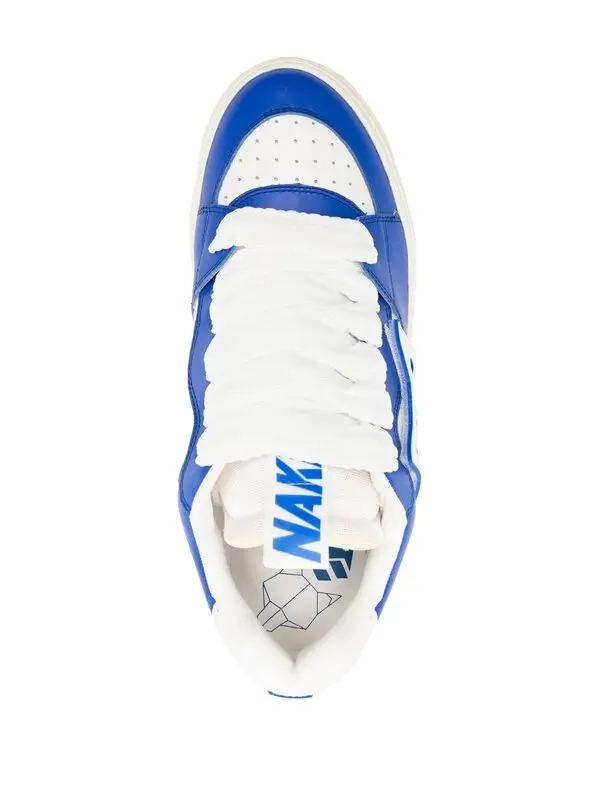 NAKED WOLFE Logo-patch Lace-up Sneakers