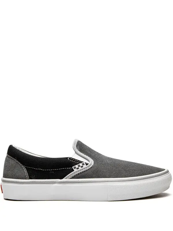 VANS Skate Slip-on Reflective Sneakers - Grey