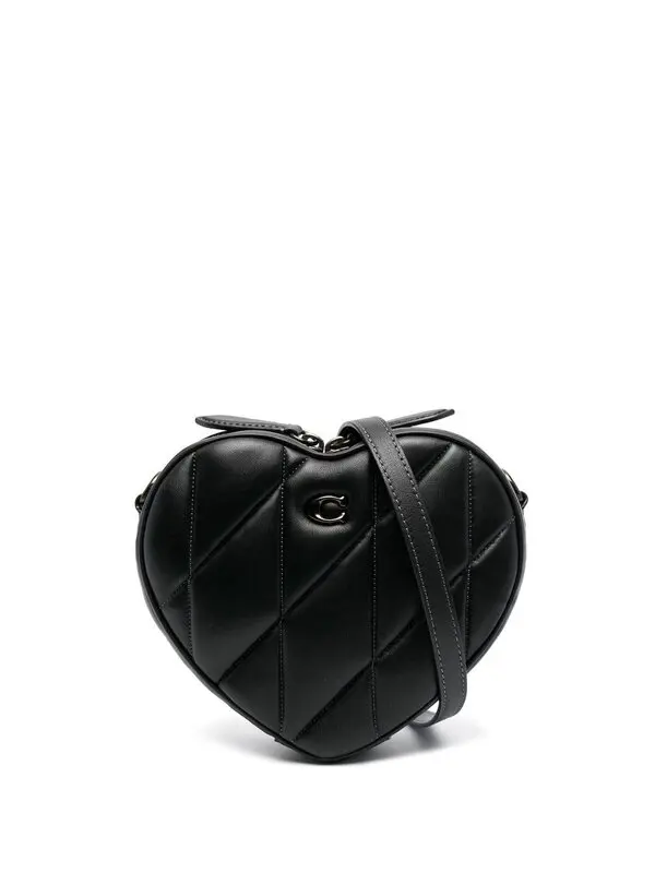 COACH Heart Quilted Crossbody Bag