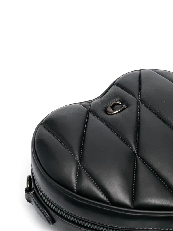 COACH Heart Quilted Crossbody Bag