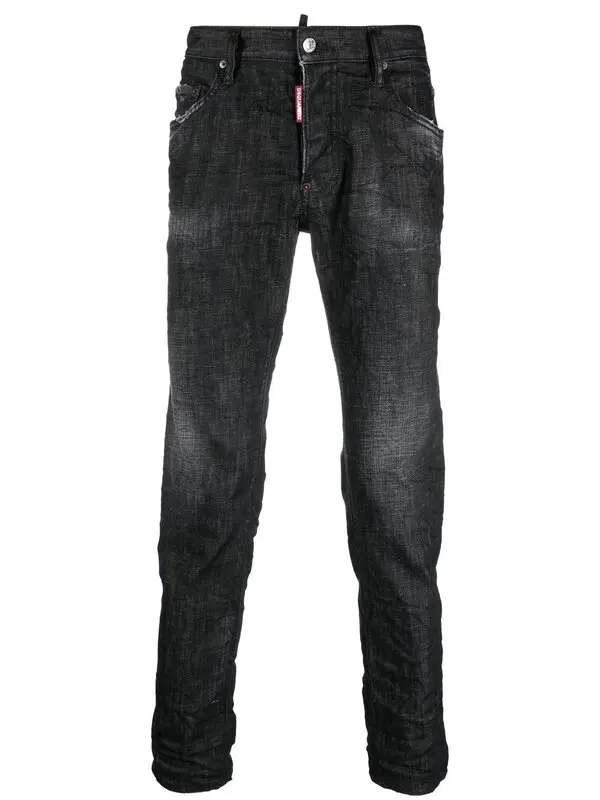 Dsquared2 Distressed Skinny-cut Jeans