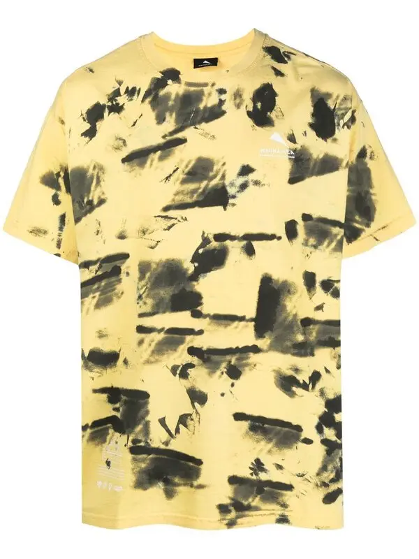 MAUNA KEA Paint-print Short-sleeved T-shirt