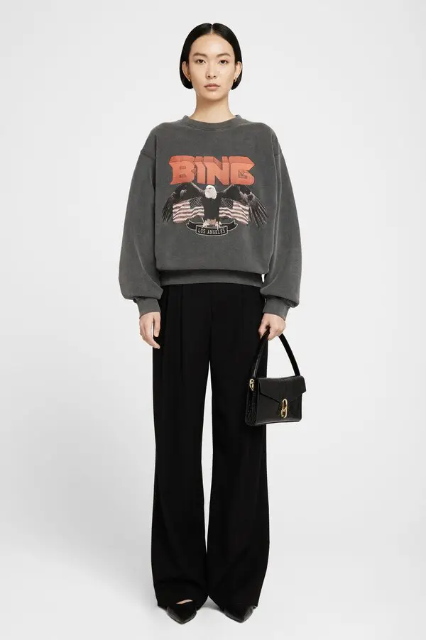ANINE BING Vintage Bing Sweatshirt With Graphic