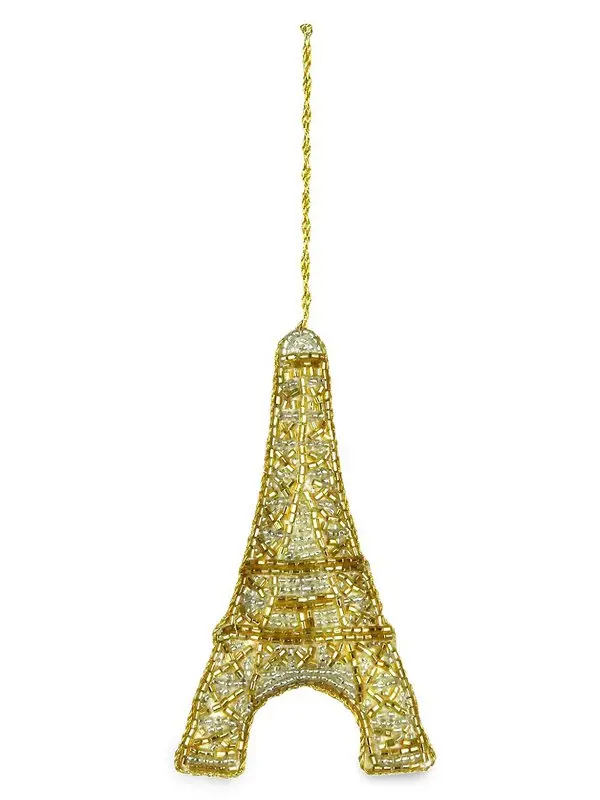 SUDHA PENNATHUR Eiffel Tower Beaded Ornat