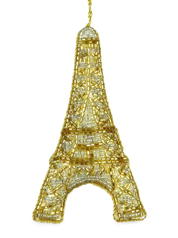 SUDHA PENNATHUR Eiffel Tower Beaded Ornat