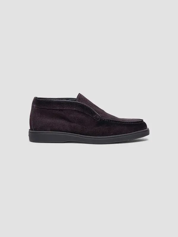 Santoni Dragon Shearling-lined Chukkas