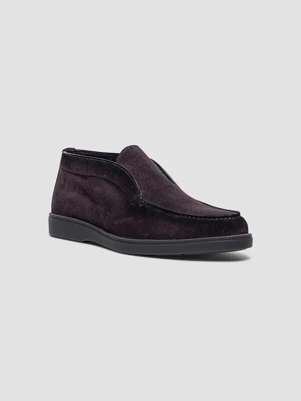 Santoni Dragon Shearling-lined Chukkas